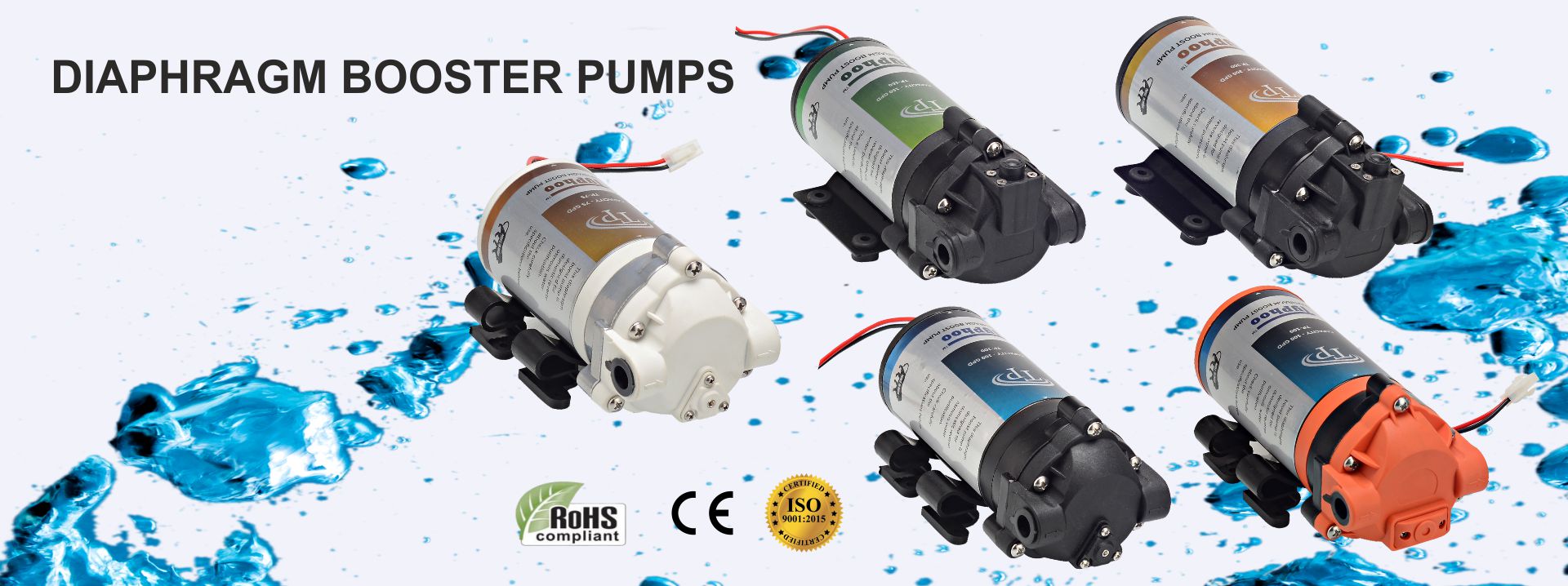 Typhoo - Diaphragm Booster Pumps and Solenoid Valves